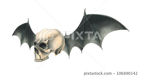 Bat Wings Side View