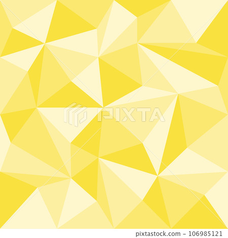 Abstract yellow geometric seamless pattern with... - Stock Illustration ...