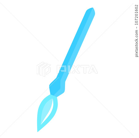 simple light blue glass pen - Stock Illustration [107201602] - PIXTA