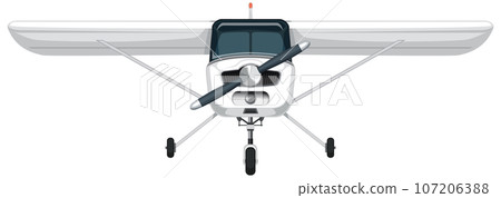 Single Engine Light Aircraft Vector - Stock Illustration [107206388 ...