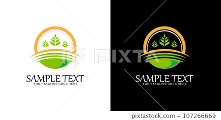 Rice Field Logo