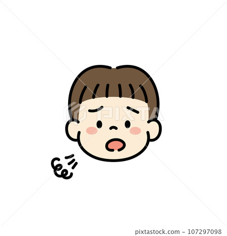 Cartoon Face Sigh