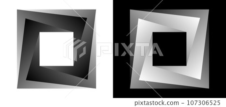 Geometric square shape as modern design...-插圖素材 [107306525] - PIXTA圖庫