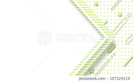 Flowing line background with frame - Stock Illustration [107324219] - PIXTA