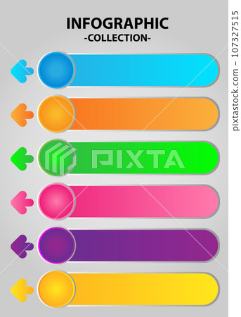 Vector flat Process infographic template... - Stock Illustration ...