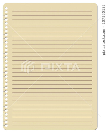 Simple notebook background material - Stock Illustration [107330152 ...