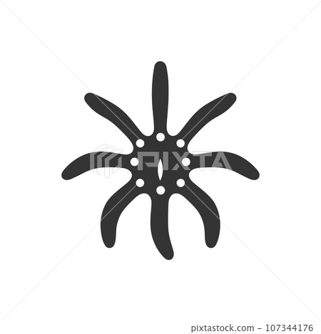 Brittle star icon - Stock Illustration [107344176] - PIXTA
