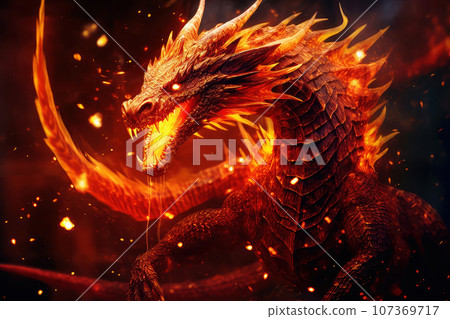 Awesome Fire Dragon Drawings Dragons Daily — Hello, I Really