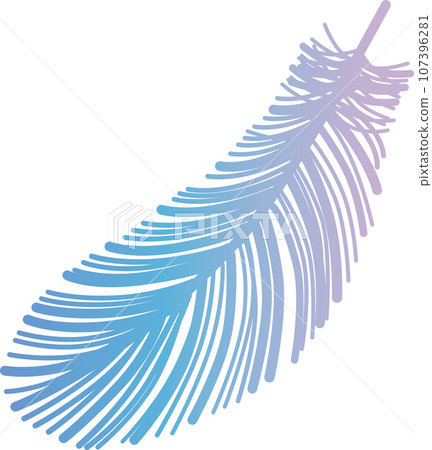 simple feather illustration - Stock Illustration [107396281] - PIXTA