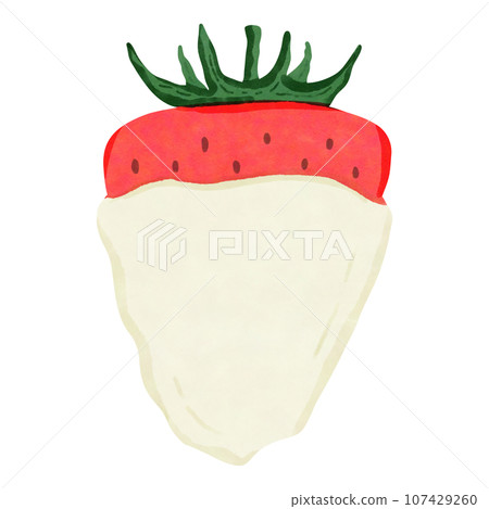 Chocolate covered strawberry drawing - Stock Illustration [107429260 ...