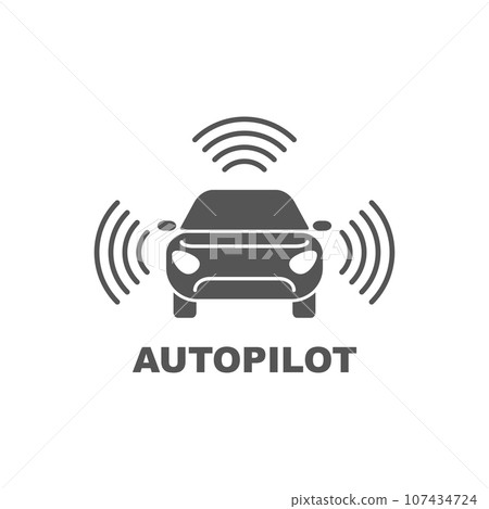 Autopilot icon. Simple element illustration....-插圖素材 [107434724] - PIXTA圖庫
