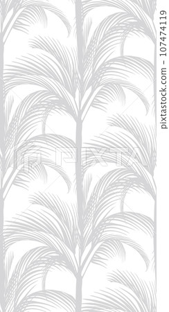 delicate tropical pattern on a white background... - Stock Illustration ...