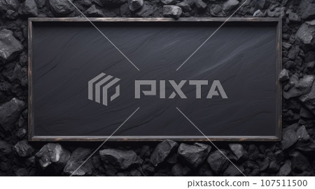 Coal Creative Abstract Geometric Frame....-插圖素材 [107511500] - PIXTA圖庫
