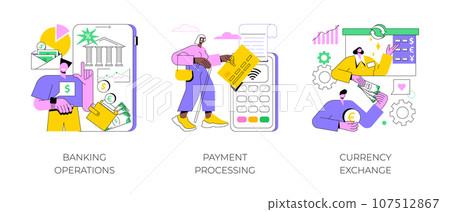 Financial services abstract concept vector... - Stock Illustration ...