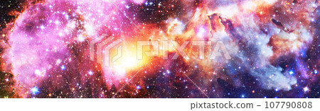Magic color galaxy. Infinite universe and... - Stock Illustration ...