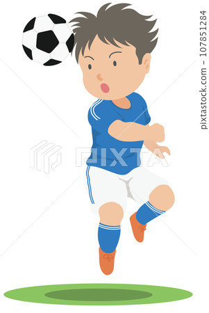 heading soccer - Stock Illustration [107851284] - PIXTA