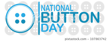 National Button Day-插圖素材 [107863742] - PIXTA圖庫