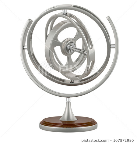 Gyroscope, 3D rendering - Stock Illustration [107871980] - PIXTA