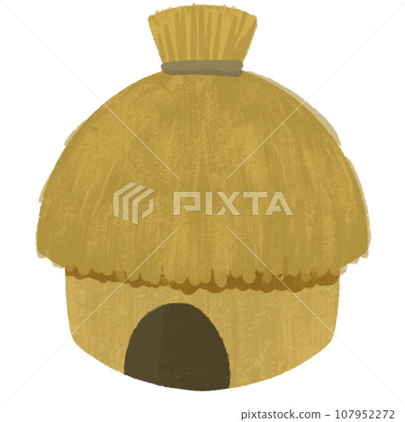 straw house - Stock Illustration [107952272] - PIXTA