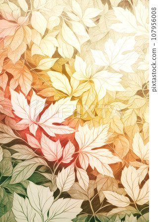 Gradient background image of tree leaves - Stock Illustration ...