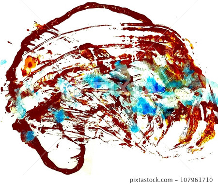 Paint-touch texture material - Stock Illustration [107961710] - PIXTA