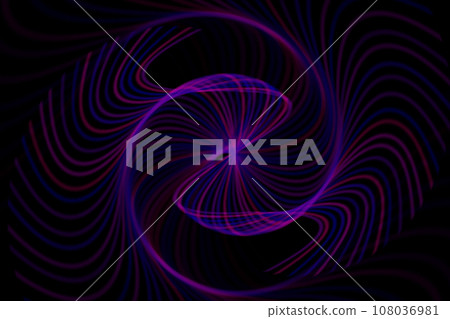 Vortex Cyber Ring Pattern Digital CG Background... - Stock Illustration ...