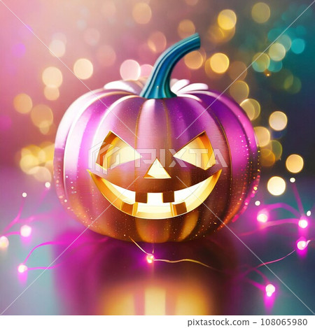 Halloween pumpkin [AI image] - Stock Illustration [108065980] - PIXTA