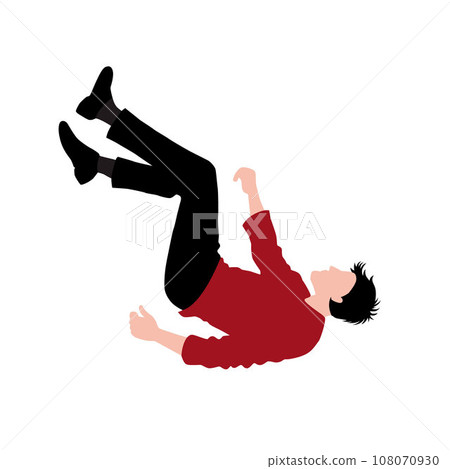 jump, risk, silhouettes - Stock Illustration [108070930] - PIXTA