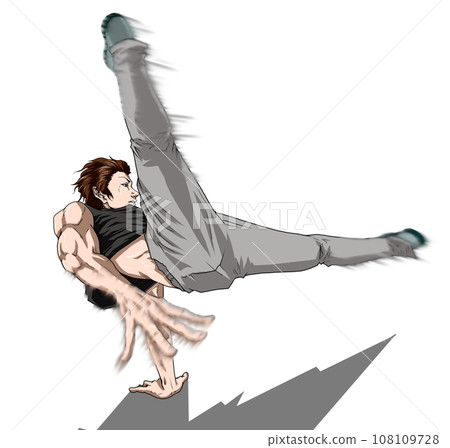 Breakdance/Breaking Illustration "Thomas" - Stock Illustration ...