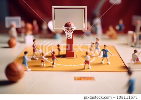 Basketball (3D) diorama - Stock Illustration [108111673] - PIXTA