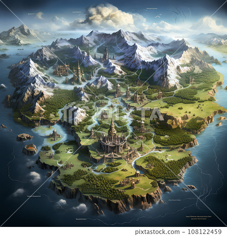 Magical Land Map Map Monday 🗺 Many Years Ago I Had This Wild Idea