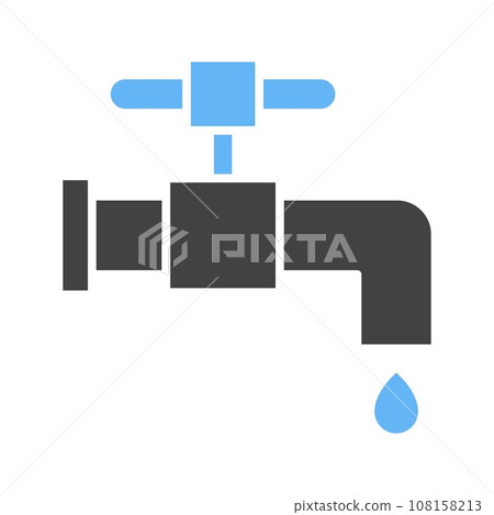 Tap icon vector image. - Stock Illustration [108158213] - PIXTA