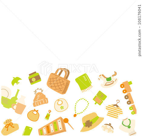 Vector illustration background of handmade... - Stock Illustration ...