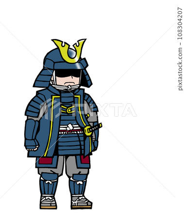 General (standing, left, blue) - Stock Illustration [108304207] - PIXTA