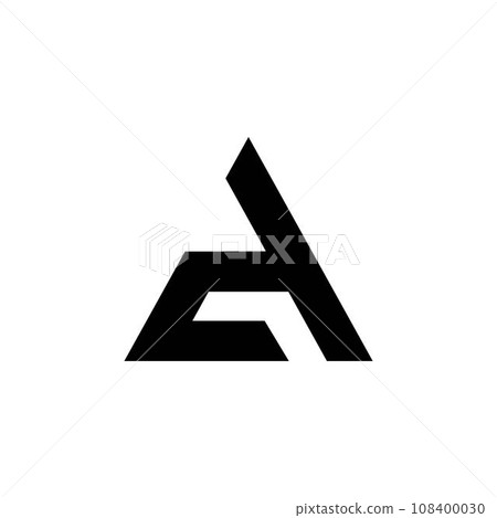 letter a logo vektor - Stock Illustration [108400030] - PIXTA