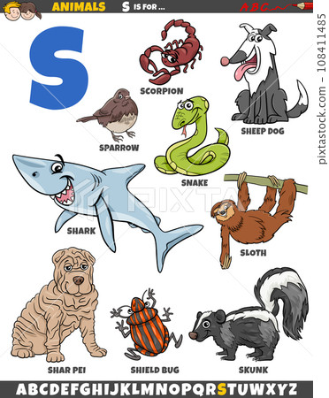 What Are Animals That Start With The Letter S