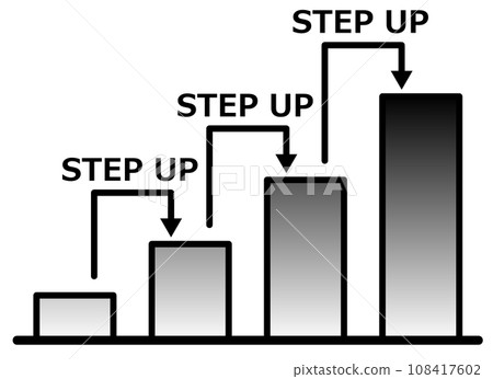 Illustration of a graph that increases your... - Stock Illustration ...