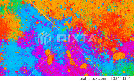 colorful spray paint background - Stock Illustration [108443305] - PIXTA