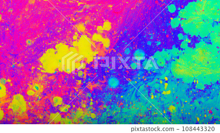 colorful spray paint background - Stock Illustration [108443320] - PIXTA