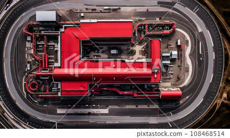 Formula 1 assembly plant. Formula 1...-插圖素材 [108468514] - PIXTA圖庫