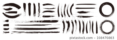 Brush touch texture material - Stock Illustration [108470863] - PIXTA