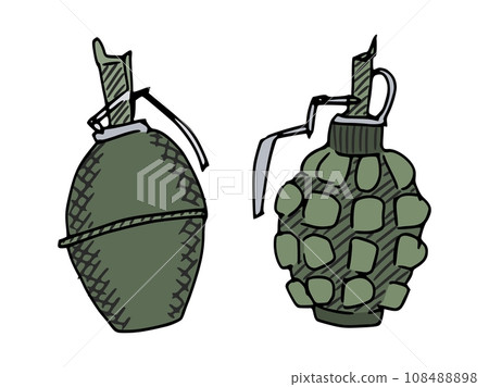 Grenade Drawing