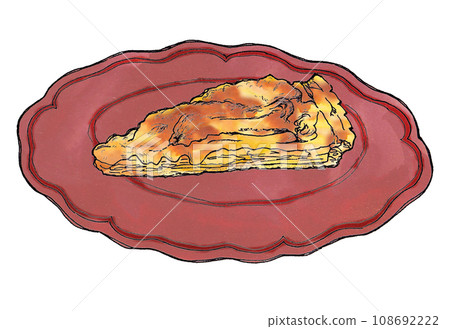 Hand-drawn illustration material: watercolor... - Stock Illustration ...