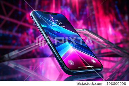 Stylish iPhone photos - Stock Illustration [108800908] - PIXTA
