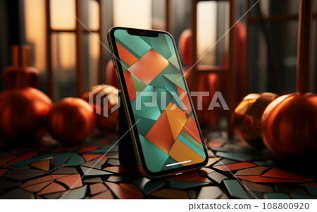 Stylish iPhone photos - Stock Illustration [108800920] - PIXTA