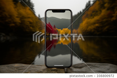 Stylish iPhone photos - Stock Illustration [108800972] - PIXTA