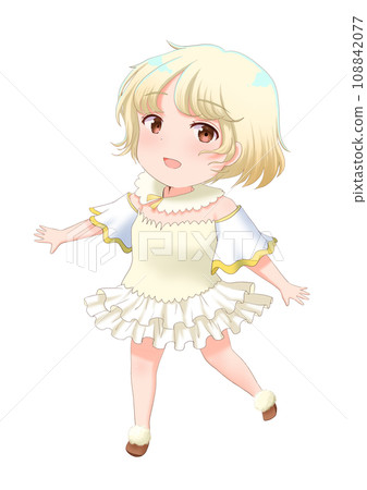 Illustration of a fluffy fairy - Stock Illustration [108842077] - PIXTA