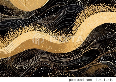 Japanese style background AI generated image AI... - Stock Illustration ...