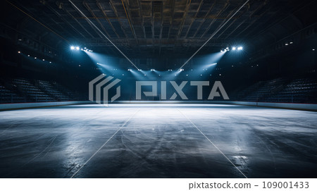 Ice Skating Rink Background