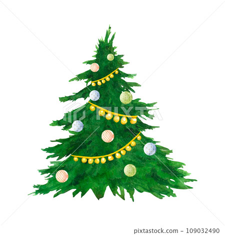 Evergreen Tree Clip Art Vector Images Illustrations